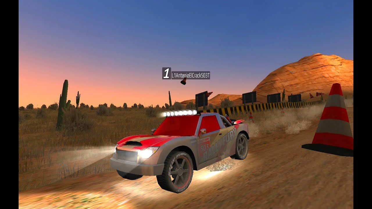 Cañones del desierto Pista 2 invertida (Redback) - Récord - Rally Fury ...