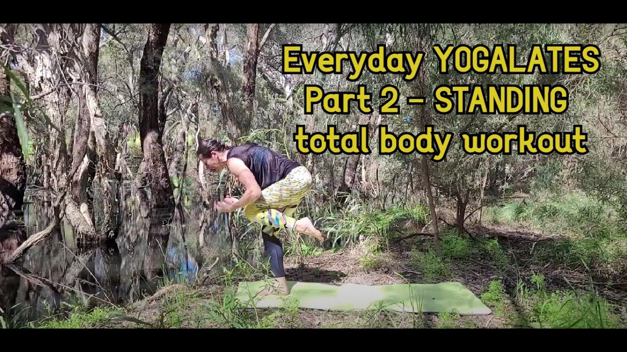 Everyday Yogalates (part 2) - 15 min STANDING - TOTAL BODY WORKOUT ...