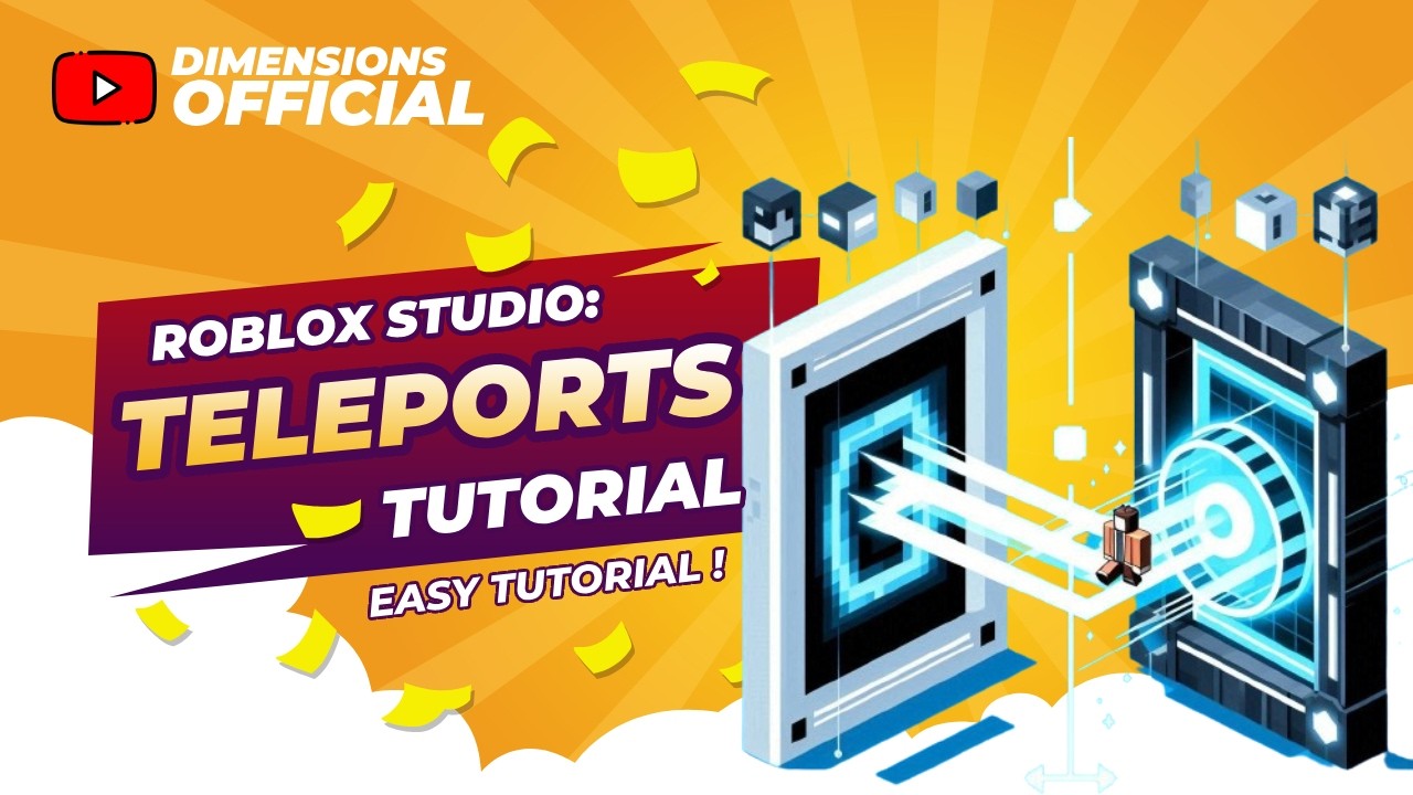 🚨How to make Teleports in Roblox Studio🚨: || Easy Step-by-Step Guide ...