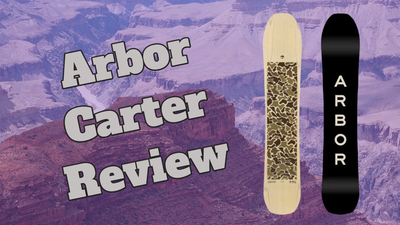 The 2025 Arbor Carter Snowboard Review - YouTube
