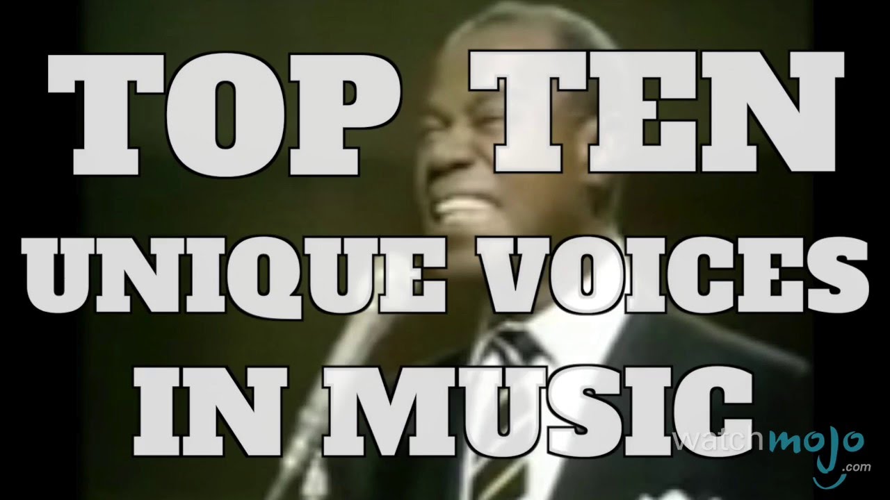 Top 10 Unique Voices in Music (Quickie) - YouTube