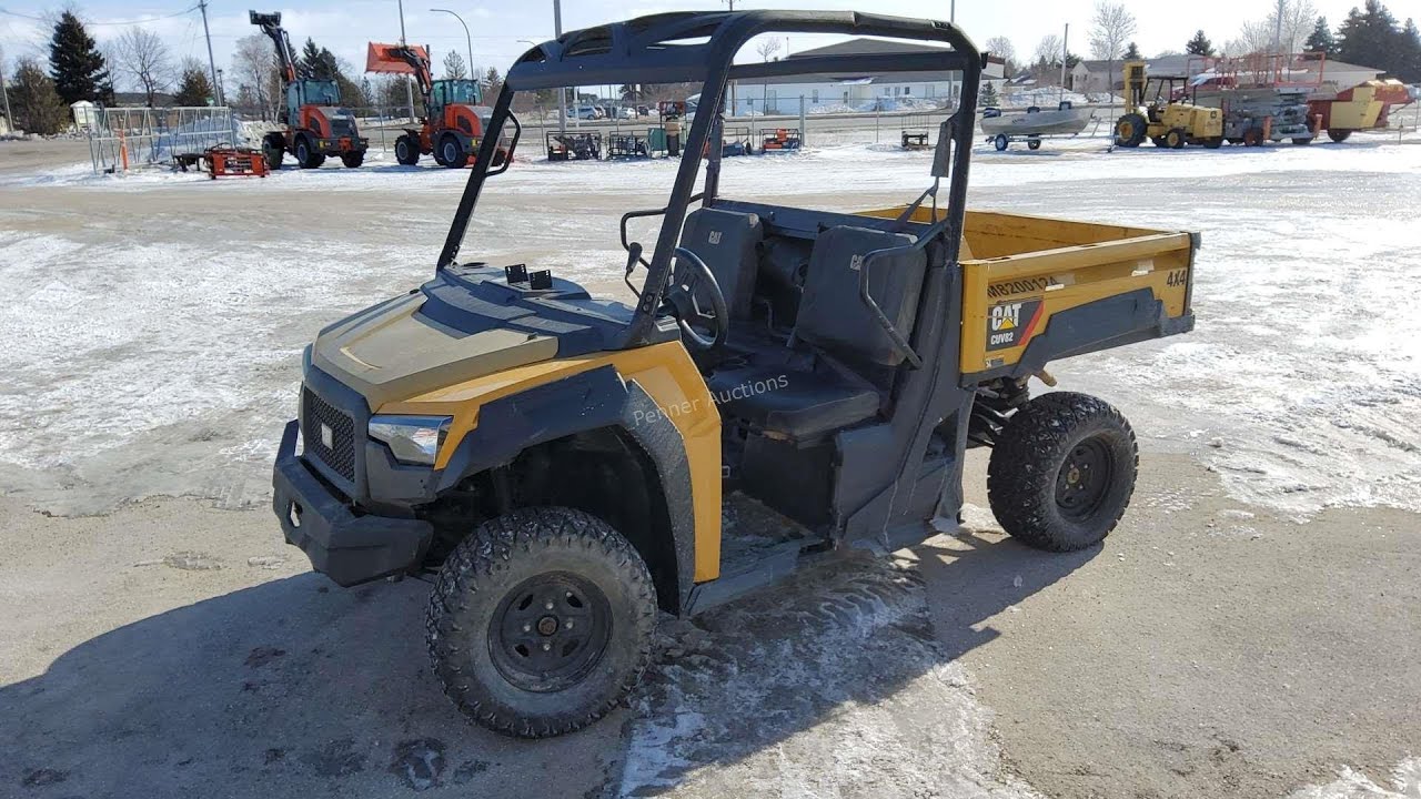 2019 Caterpillar CUV82 800 UTV - April 2023 Sale - YouTube