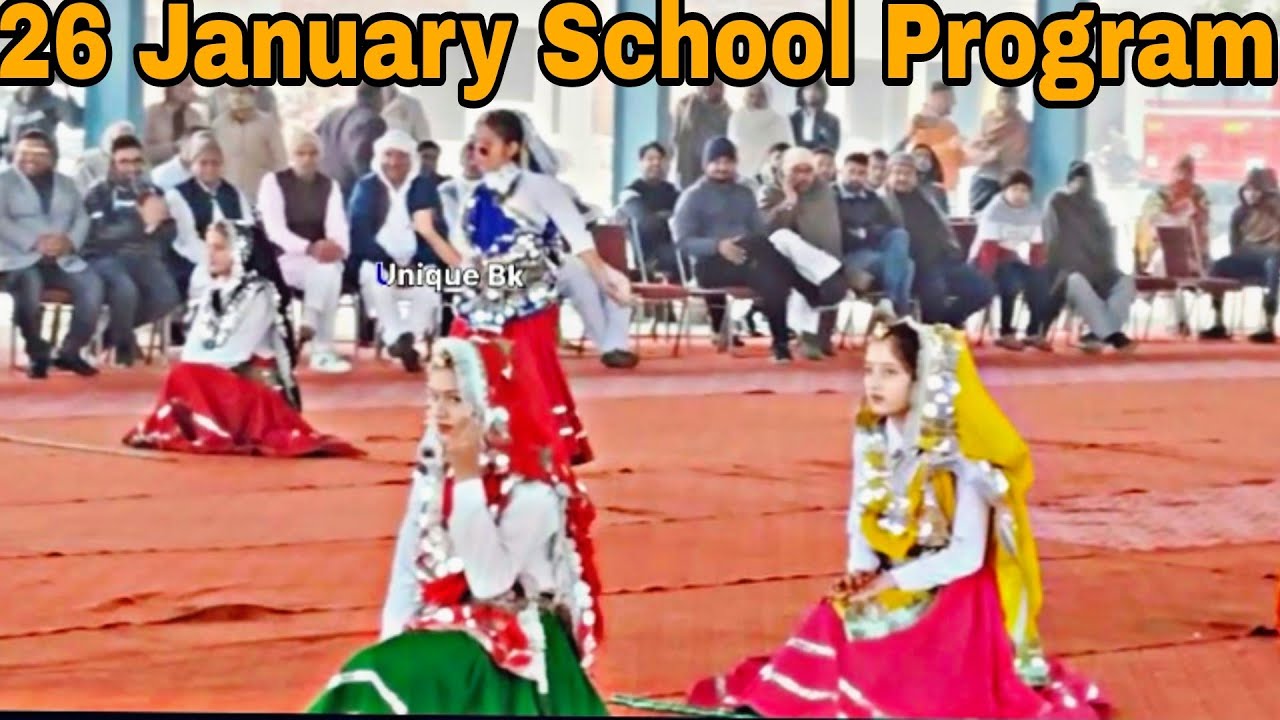 26 january 2023 Special : School Dance Program Video || Bawani khera ...