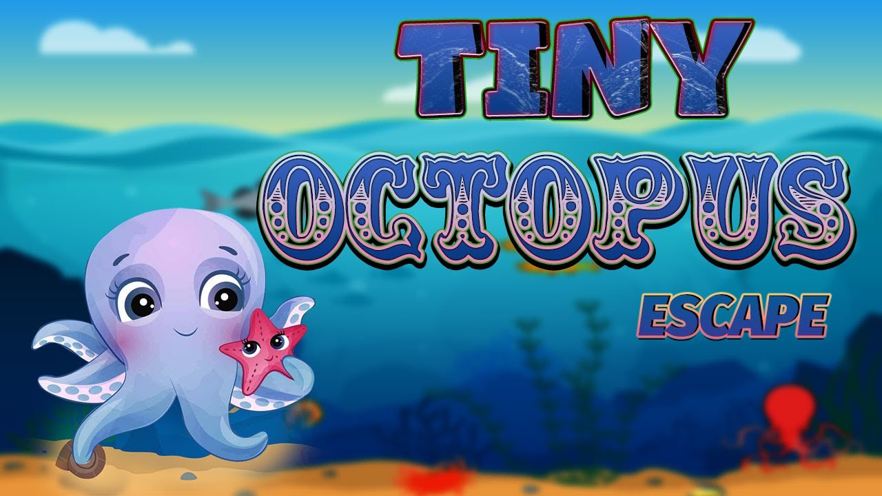 G4K Tiny Octopus Escape Game Walkthrough - YouTube