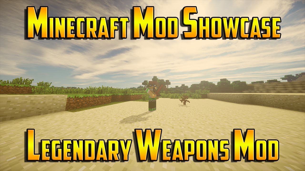 Legendary Weapons - "OP swords,tools & more!" | Minecraft Mod Showcase ...