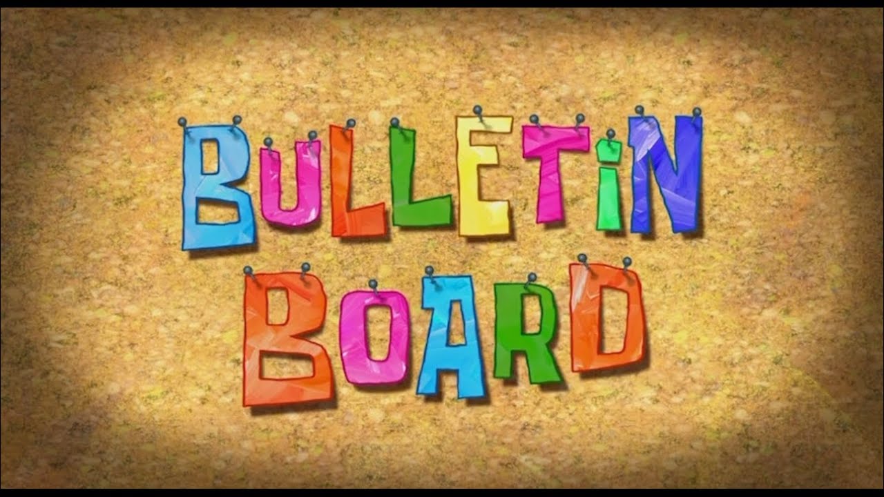 Bulletin Board Title Card - YouTube