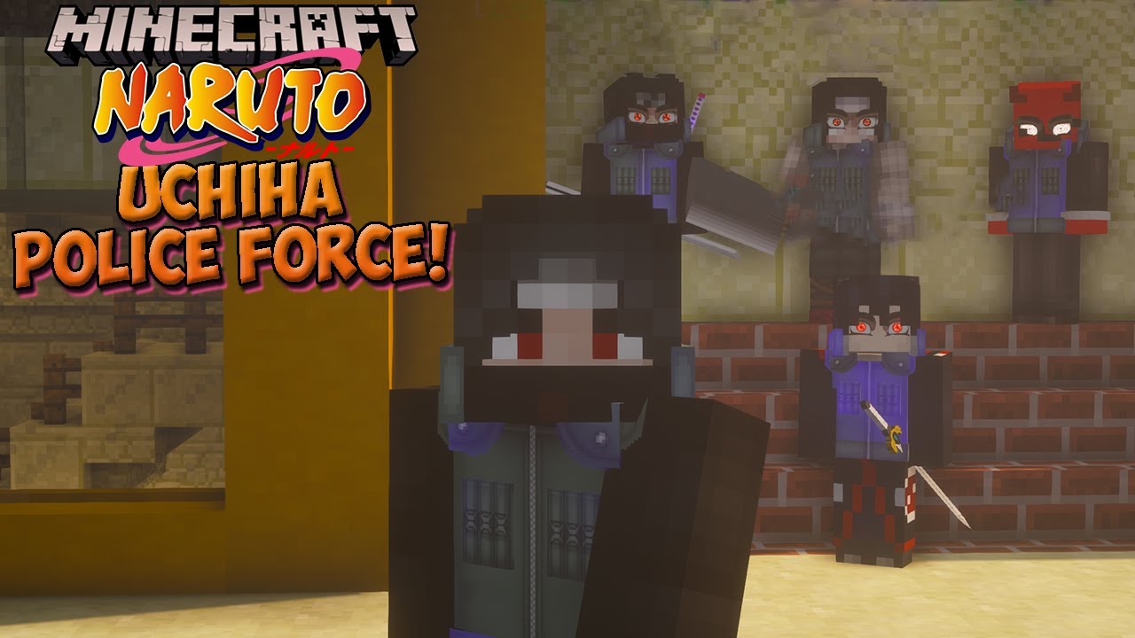 Forming the UCHIHA Police Force in Naruto Minecraft! - YouTube