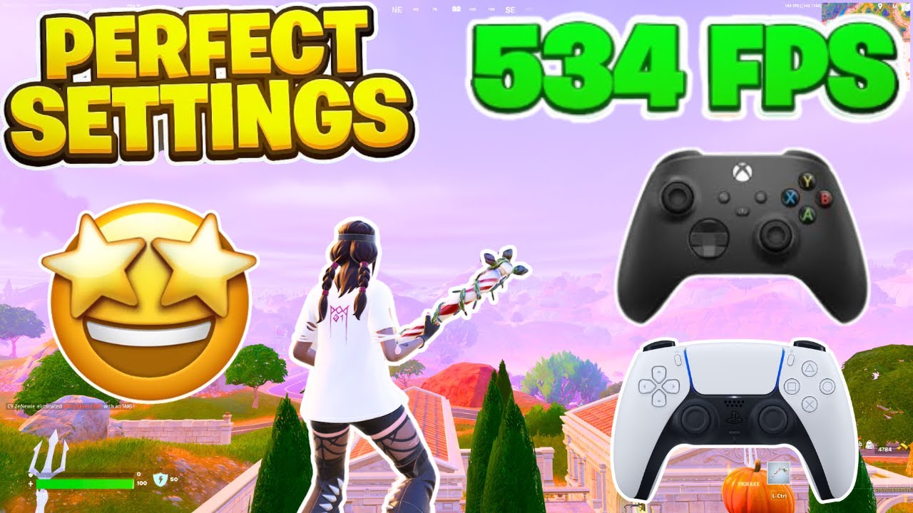 Fortnitemares Ps5 Controller Gameplay + Best Controller Settings ...