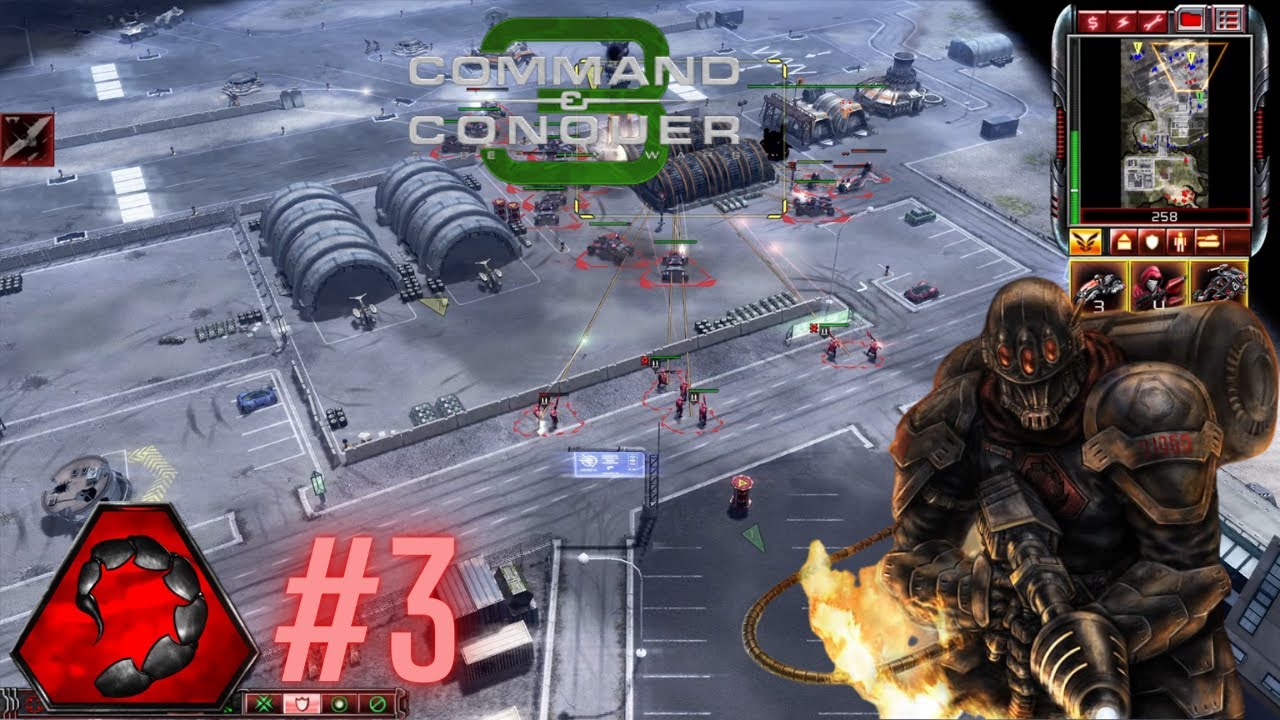 Command and Conquer 3: Tiberium Wars - NOD Mission 3 - Andrews Air ...
