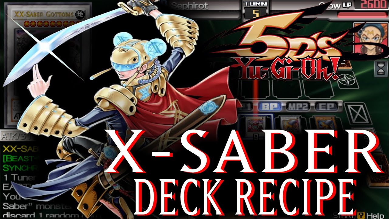 X-Saber Deck | Earth Monster Deck - Yu-Gi-Oh 5D's Tag Force 5 #26 - YouTube