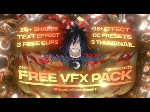 Alight Motion FREE Editing VFX Pack [ XML Only ] For AMV/Edits