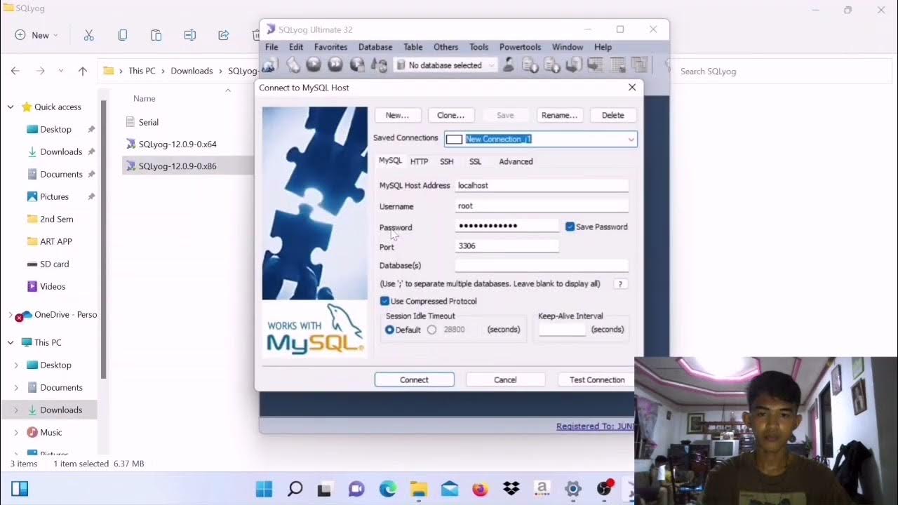 Installing SQLyog - YouTube