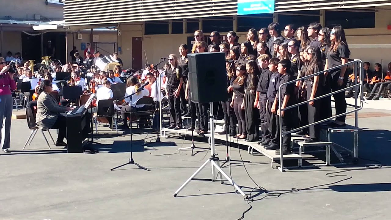 Richardson PREP-HI Chorus sings "Imagine" - YouTube