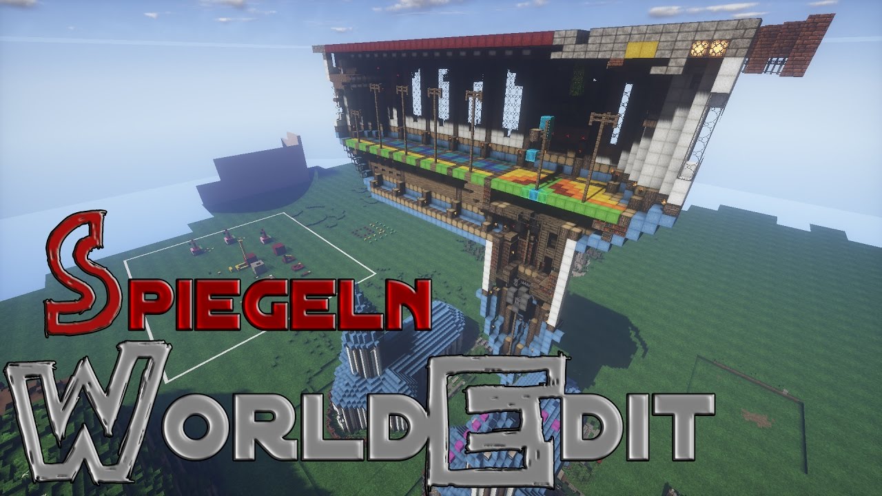 Minecraft - WorldEdit Spiegeln / Flip Guide - Befehle, Anwendung ...