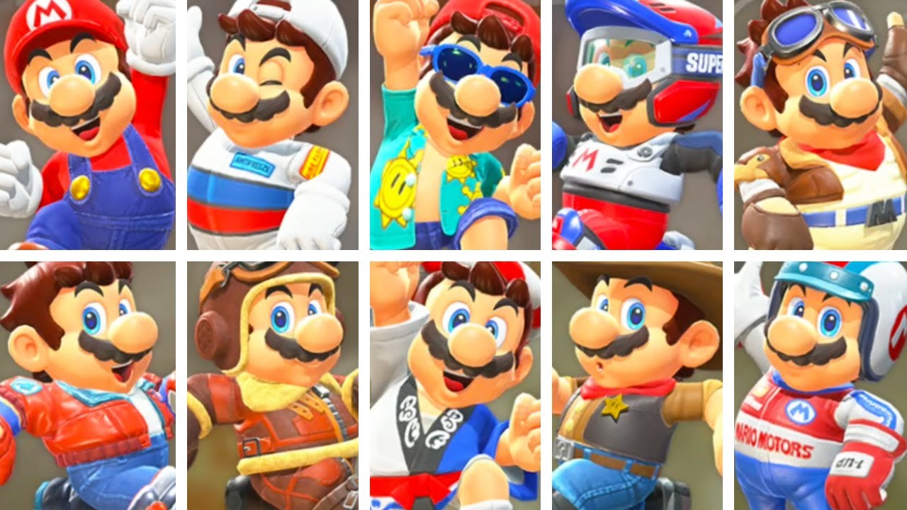 Mario Mario Kart World Skins