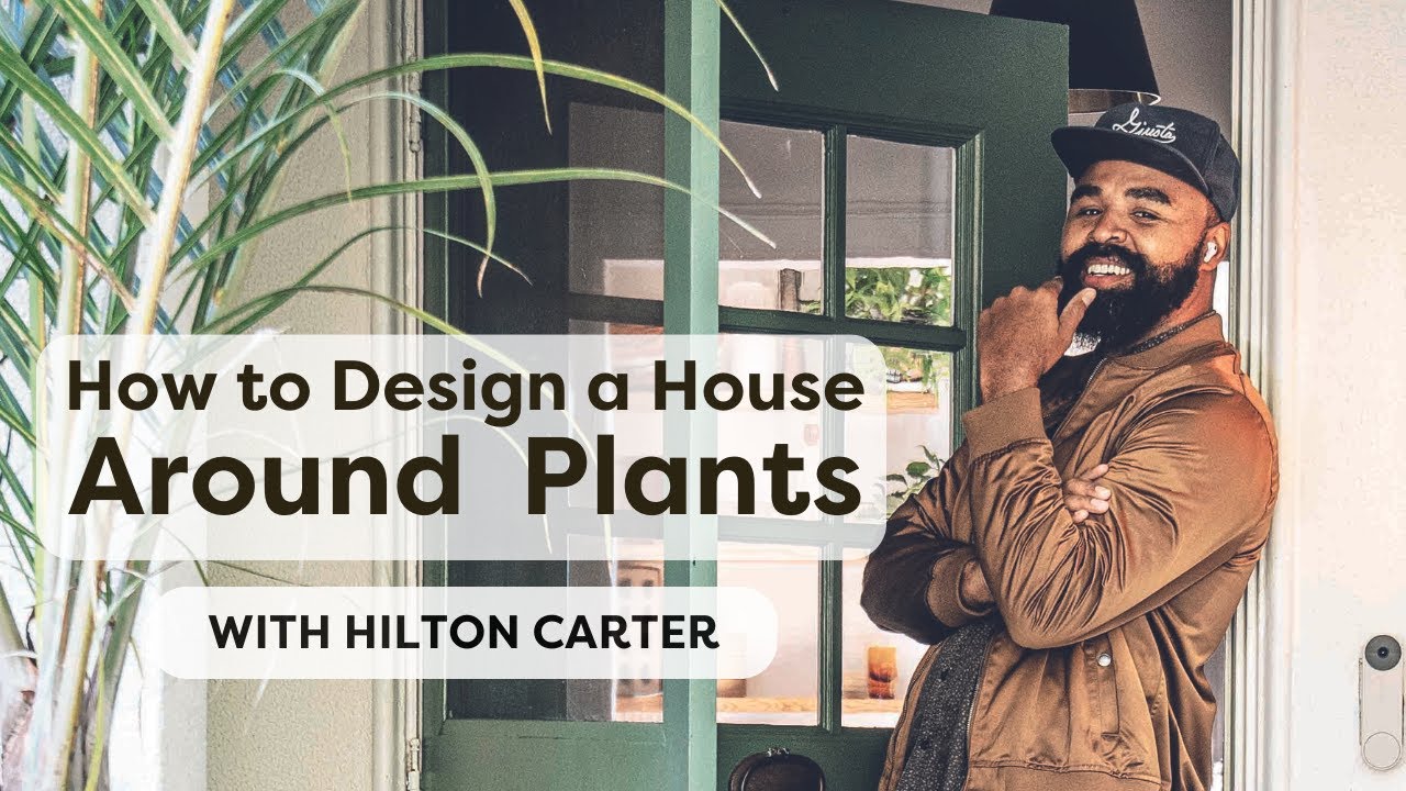 Hilton Carter Shows How To Style Your Home With Plants! | Creative ...