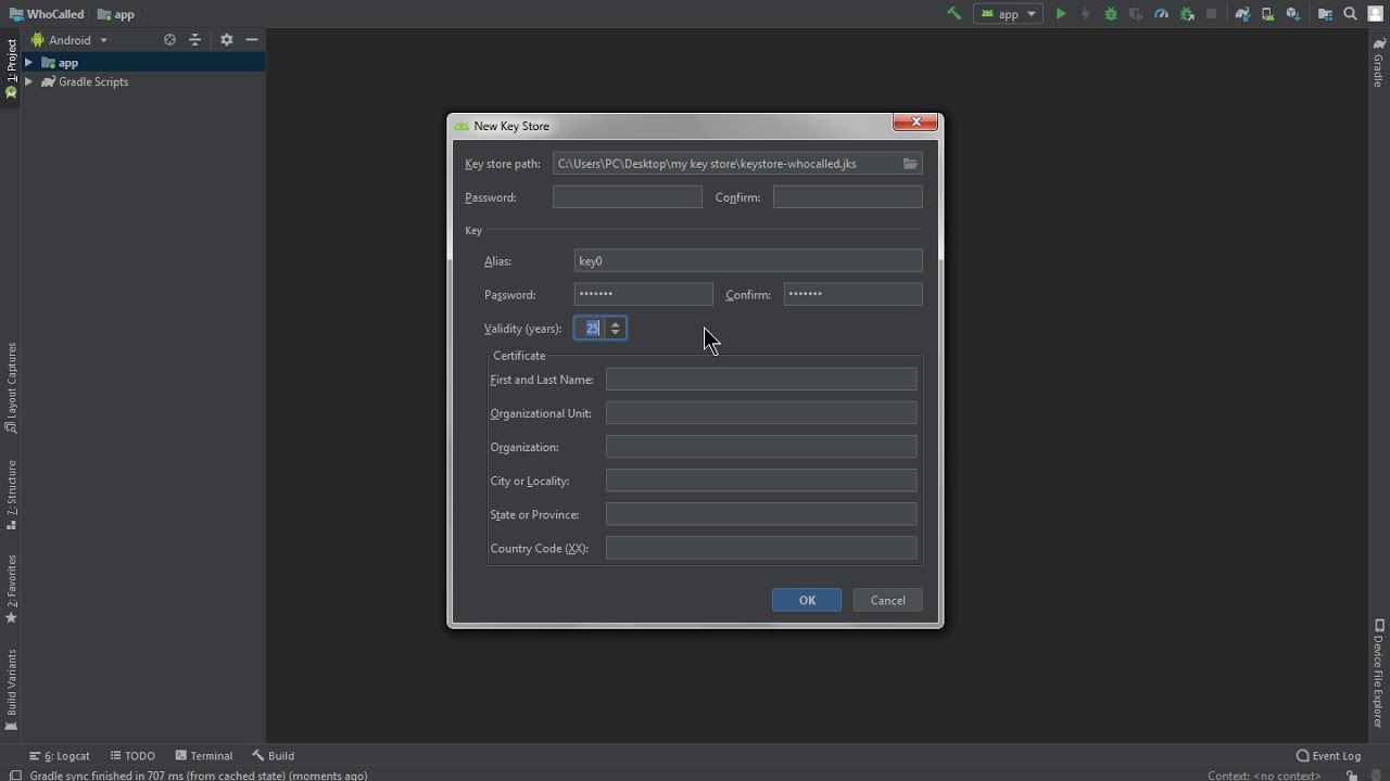 How To Create Signed Apk Who Called Youtube