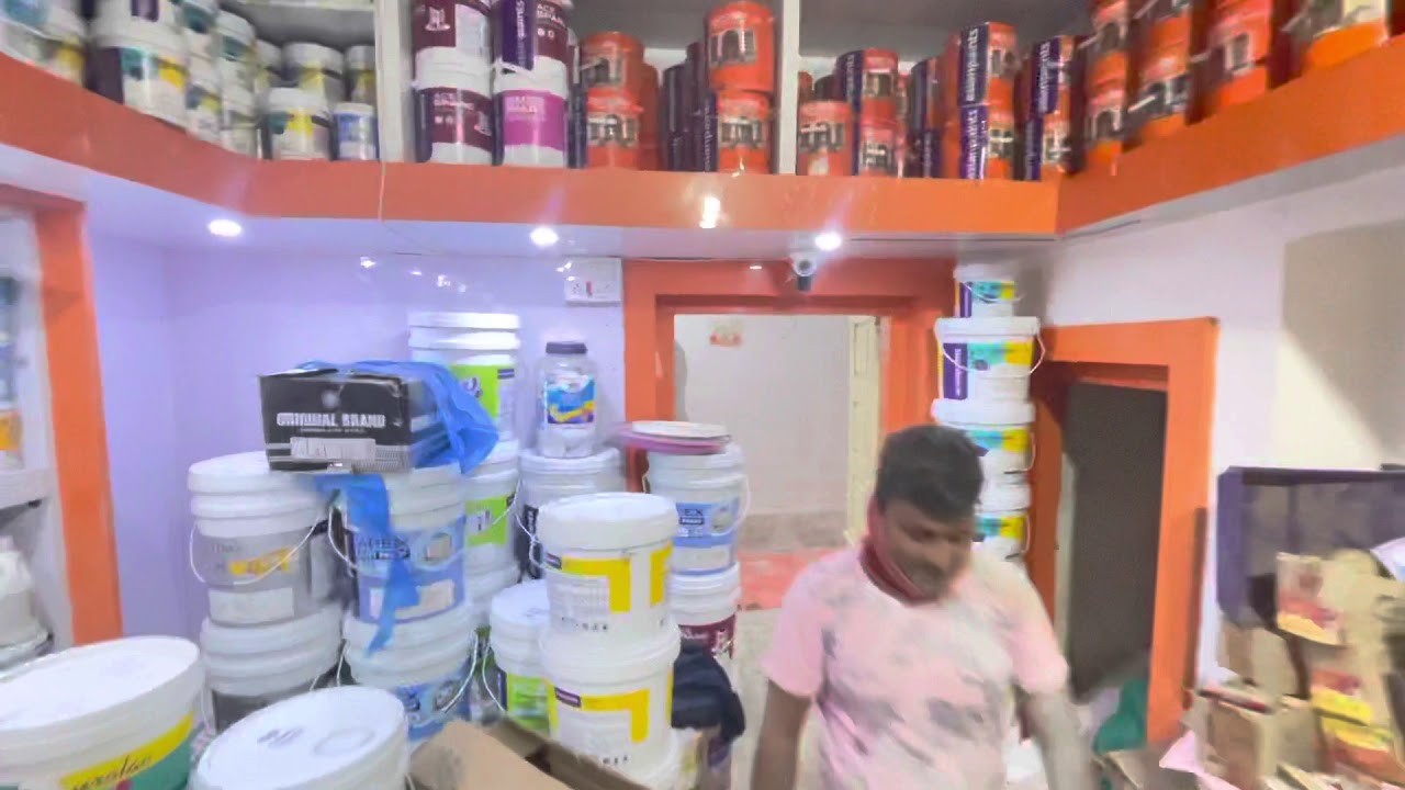 Asian paints shop Raghogharh - YouTube