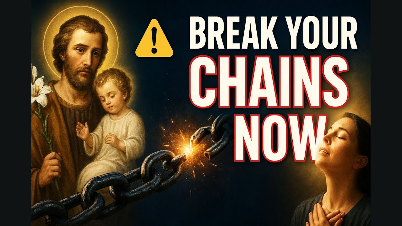 ⚠️ THE SECRET OF SAINT JOSEPH THAT BREAKS CHAINS AND RESTORES PEACE ...