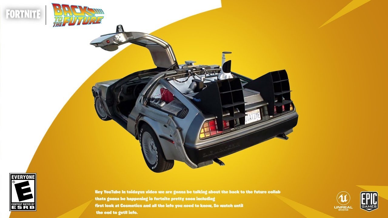 Fortnite x Back To The Future Collab - YouTube