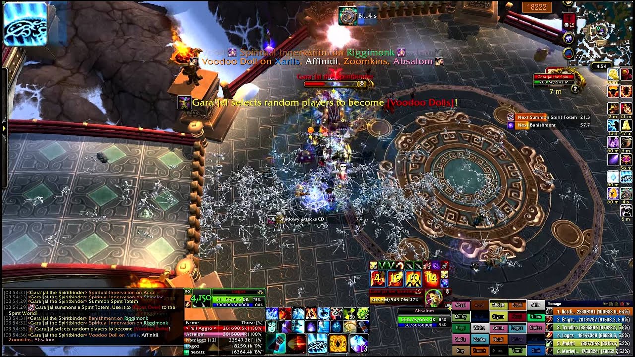 Gara'jal the Spiritbinder 25man Heroic - Blood Legion (Mage PoV) - YouTube