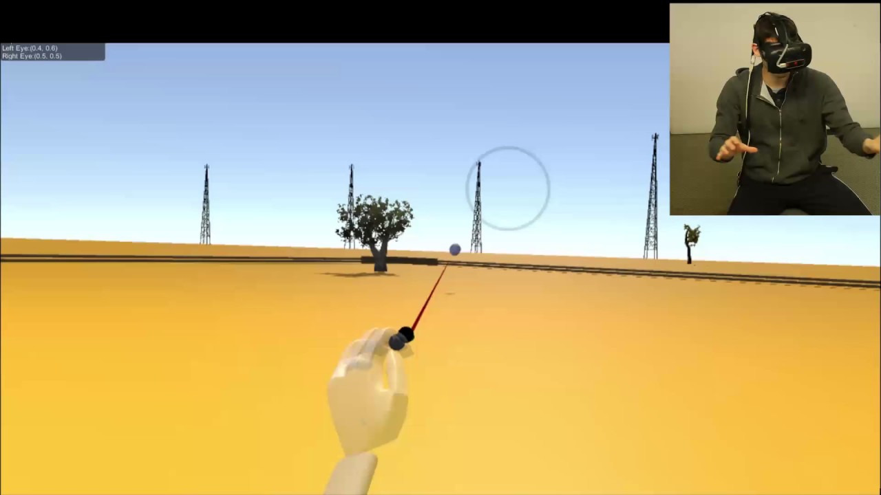 Gaze + Pinch Early Prototypes (extended examples) - YouTube