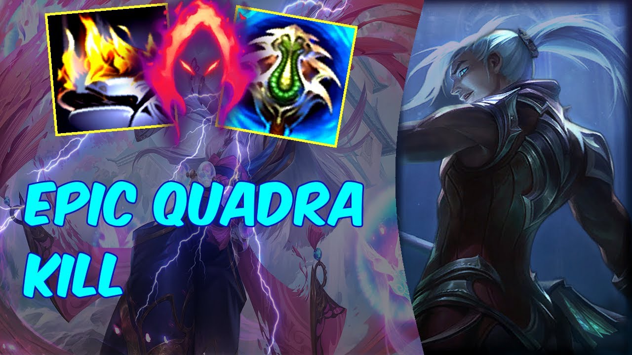 High Damage Kills & Epic Quadra Kill! | League of Legends Highlights ...