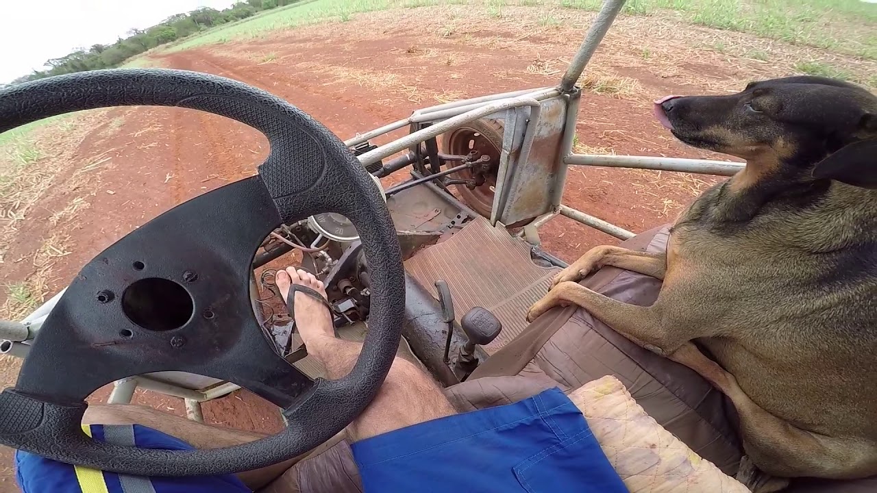 Continuaçao explicação gaiola de fusca com motor moto 250cc - YouTube