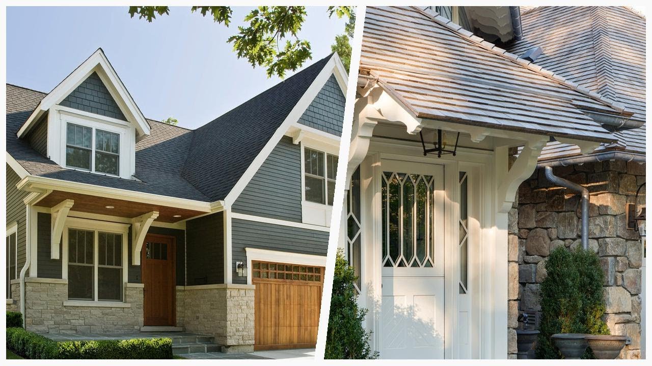 75 Traditional Blue Exterior Home Design Ideas You'll Love ⭐️ - YouTube