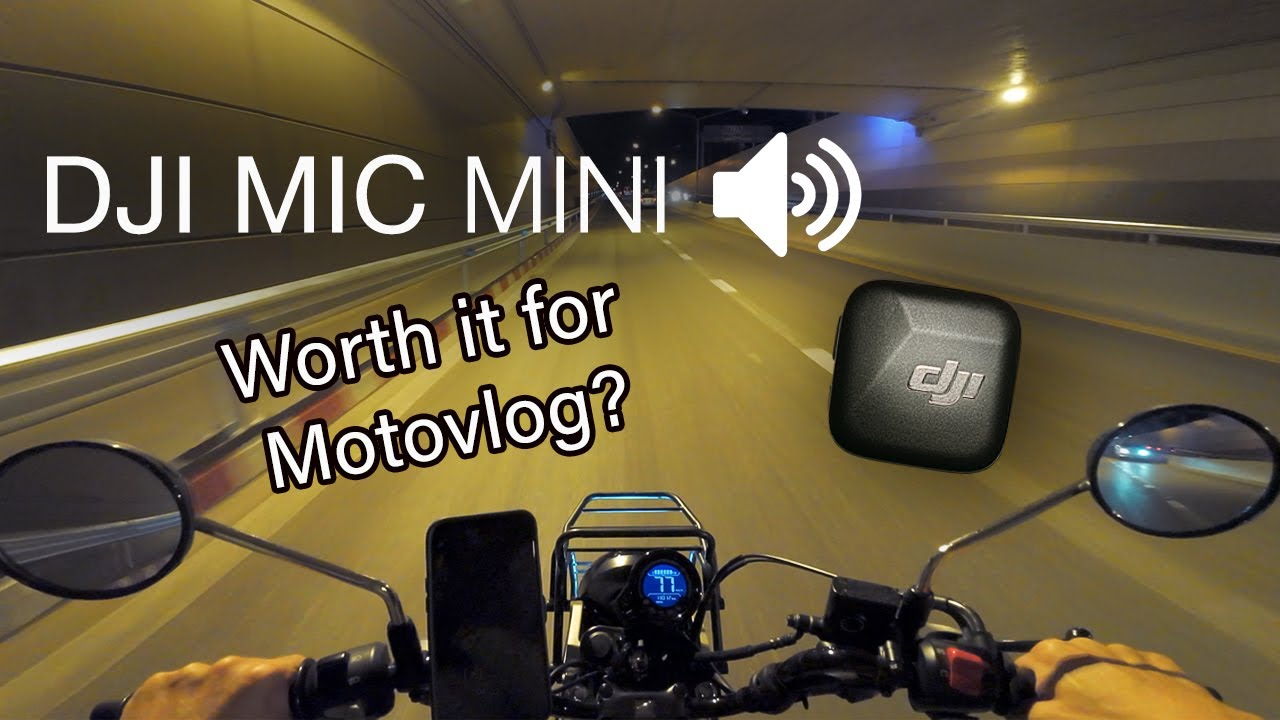 DJI Mic Mini Motovlog Test, Worth The Hype? - YouTube