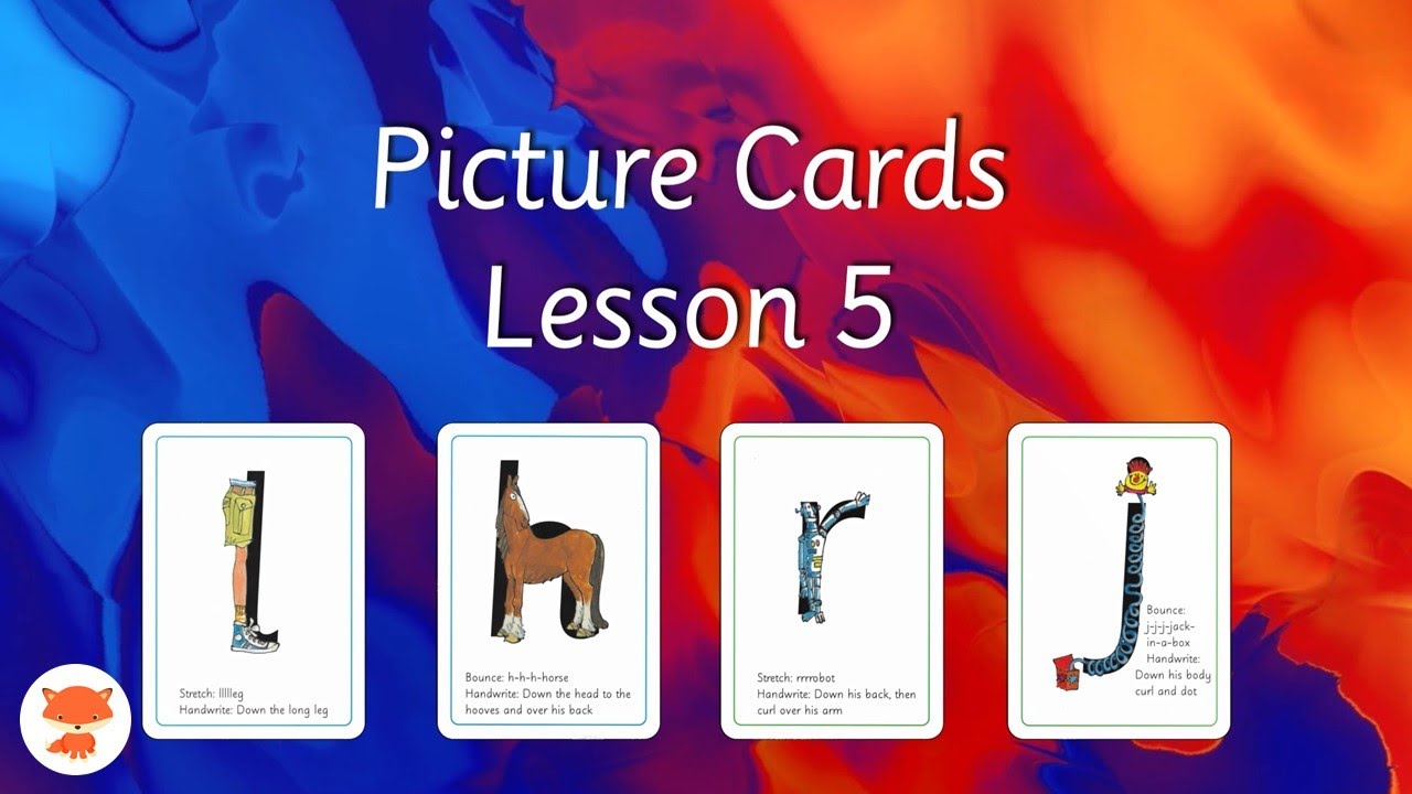 RWI - Nursery - Picture Cards - Lesson 5 - YouTube