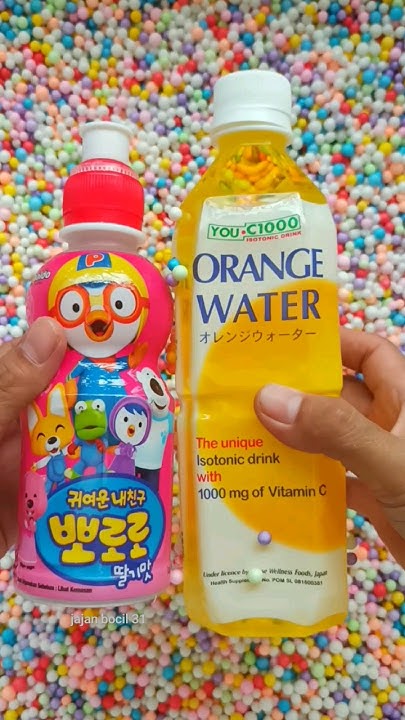 mencari dan menemukan jajanan paldo pororo, u see 1000 lemon water di dalam kardus #huntingjajan ...