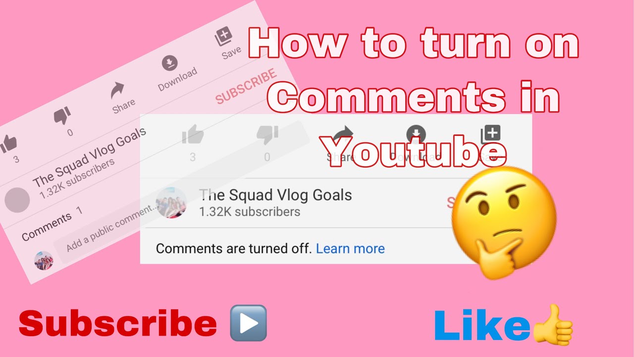 How To Turn On Comments In Youtube Videos YouTube how-to-turn-on-comments-in-youtube-videos-youtube