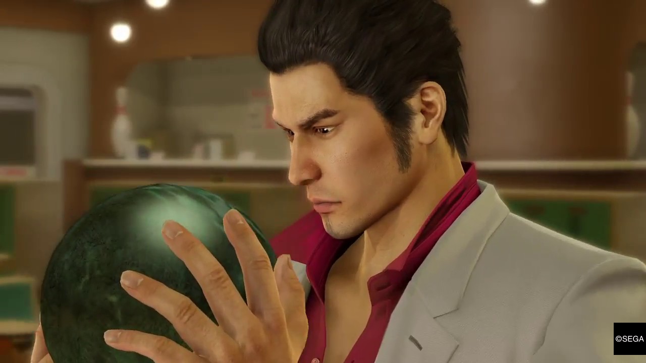 Yakuza Kiwami - Beating Majima at Bowling - YouTube