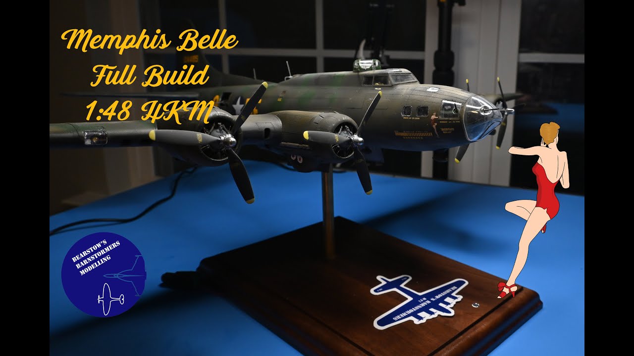 Wings of History: 1/48 Memphis Belle Model Comes to Life - YouTube