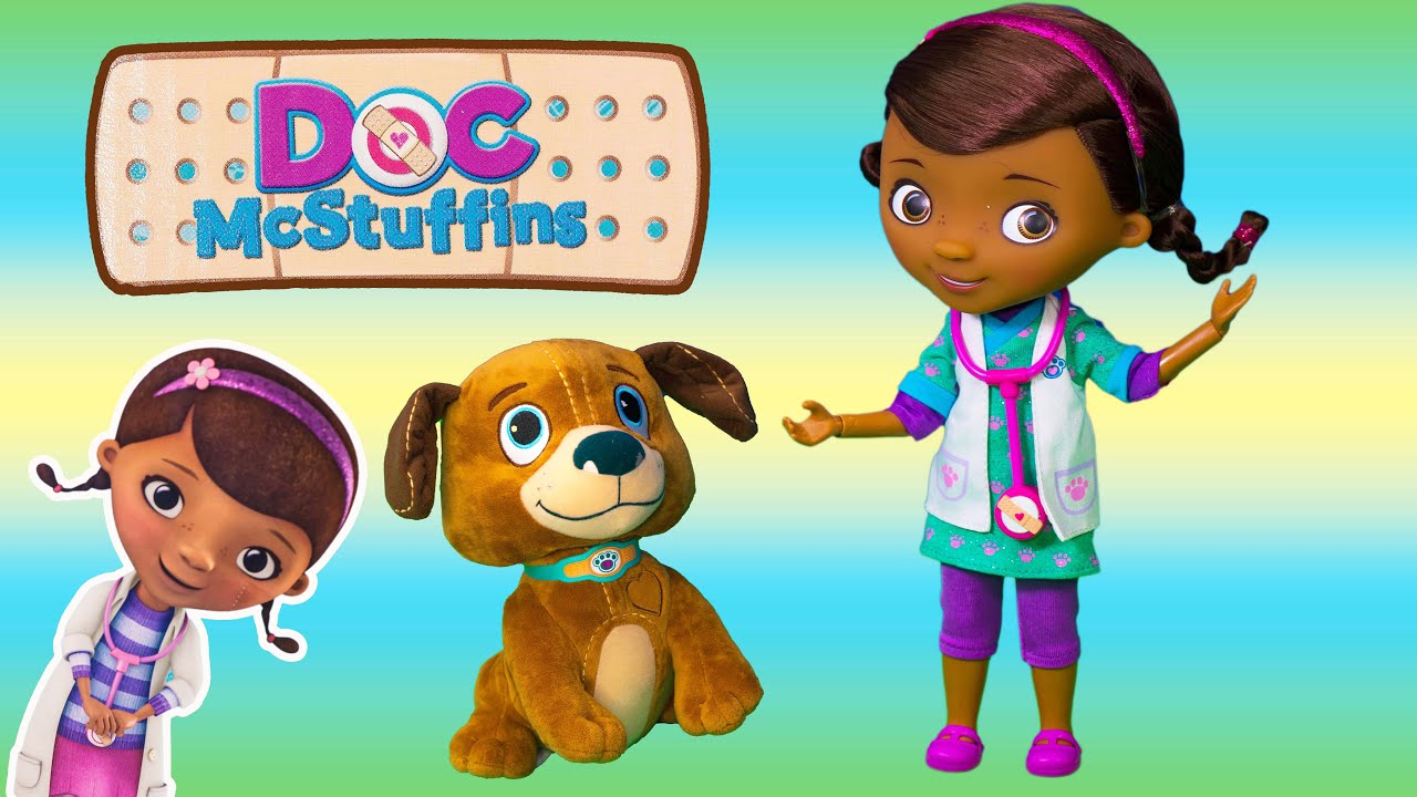 Doc McStuffins Singing and Talking Vet Doll Video Toy Review - YouTube