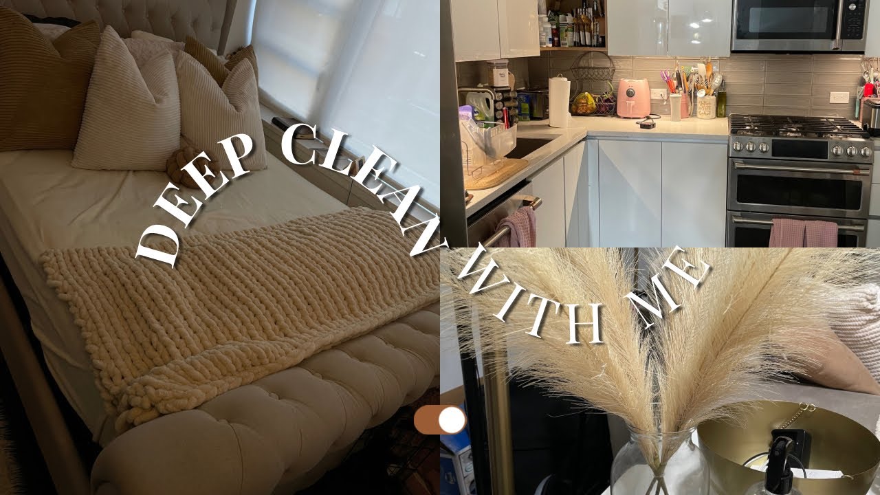 DEEP CLEAN WITH ME | AESTHETIC| DECLUTTER - YouTube