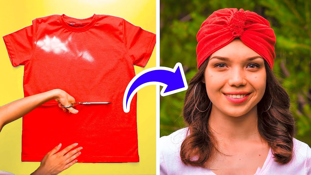 30 SUMMER CLOTHES HACKS TO RESTYLE YOUR WARDROBE | SIMPLE TRICKS TO ...