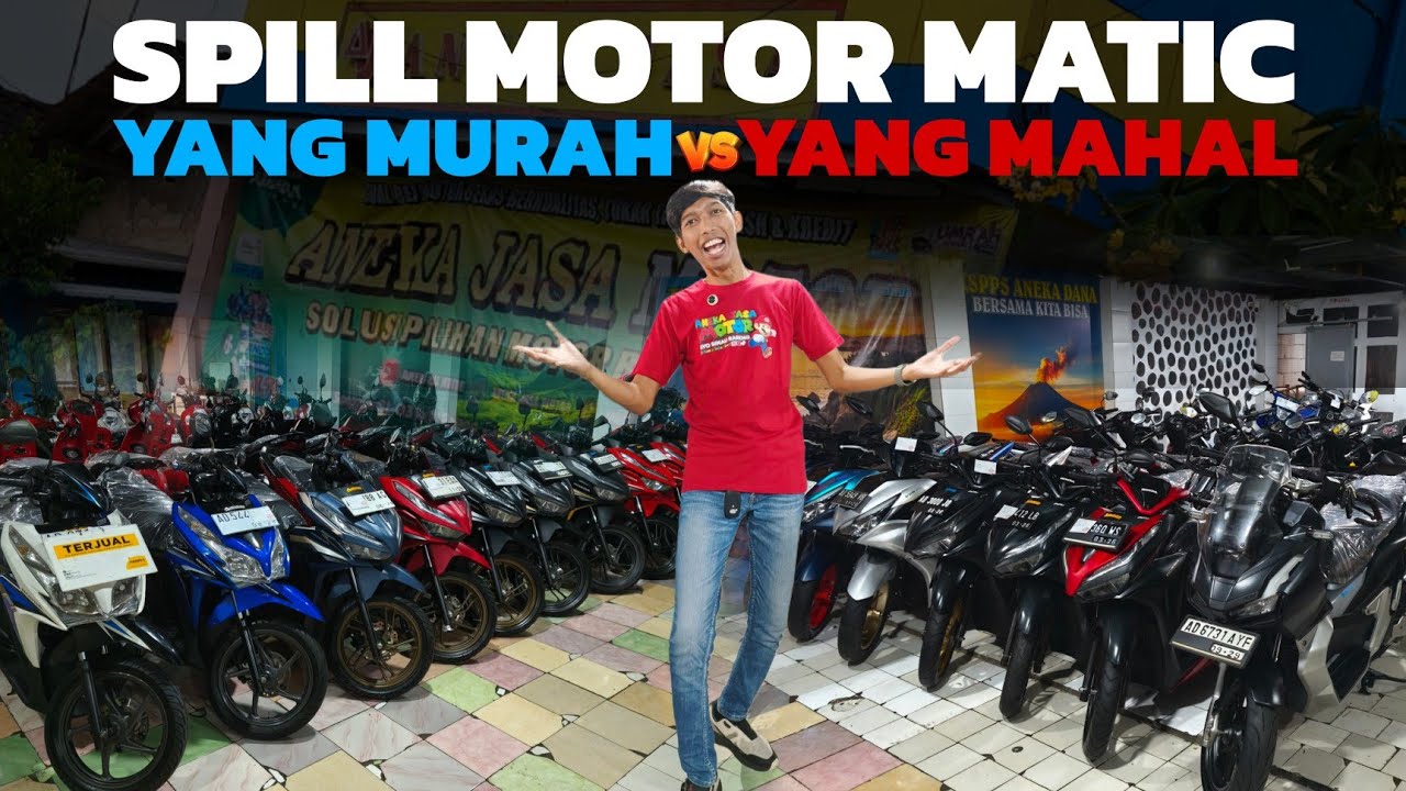 SPILL MOTOR MATIC DARI YANG MURAH SAMPAI YANG MAHAL!? motor bekas murah ...