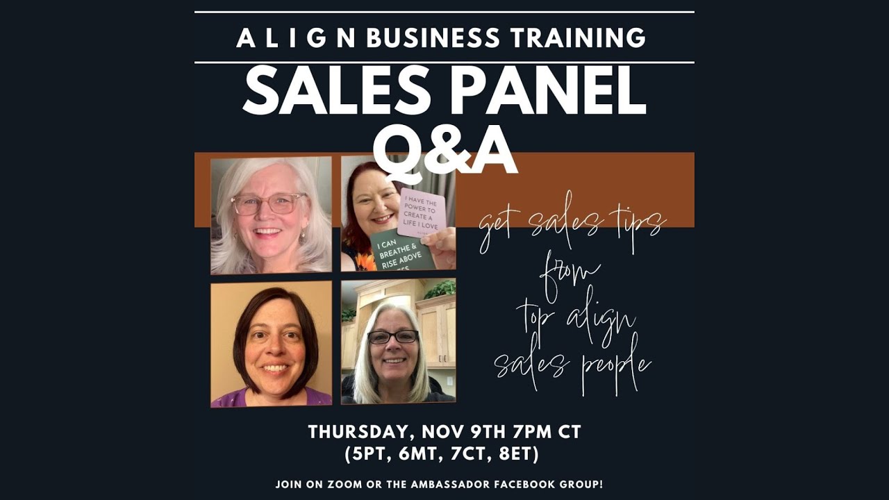 Business Training Sales Panel Q&A - YouTube