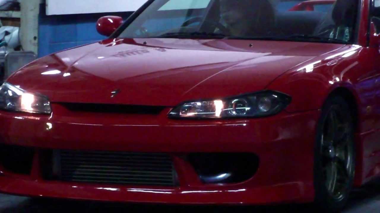 NISSAN SILVIA SpecS Engine Swap SR20DET by Auto Action - YouTube