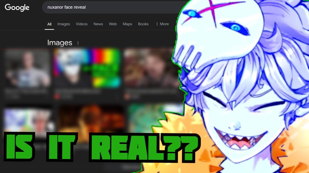 Is the Face Reveal of Nuxanor on Google Search Real ??? - YouTube