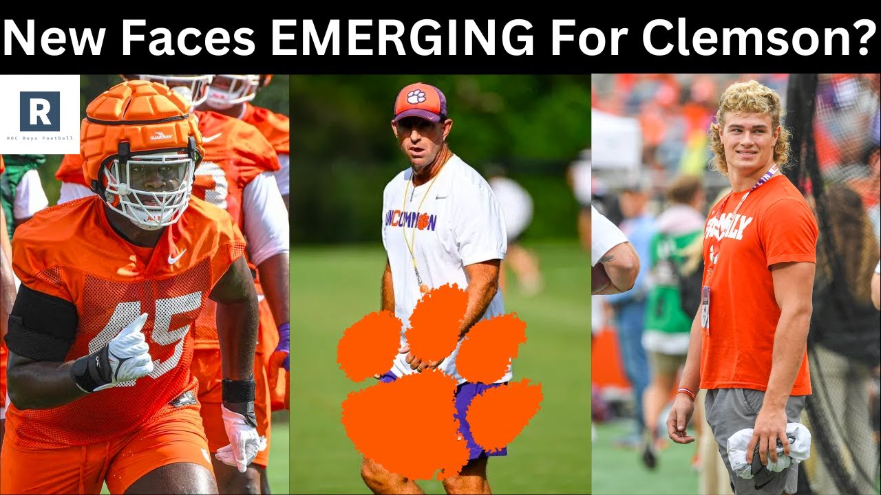 New Faces EMERGING For Clemson Football In Fall Camp | Clemson Football ...