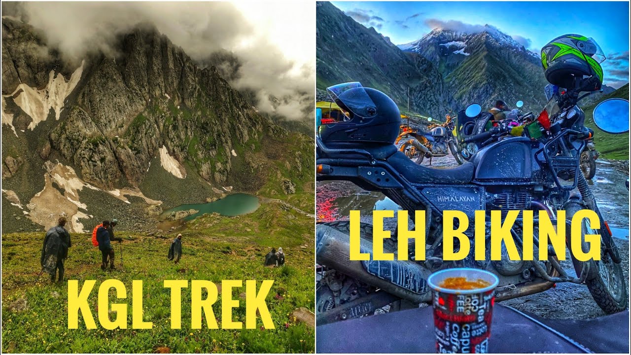 YHAI Kashmir Great Lakes Trek (KGL) 2022 & Leh Ladak Biking - YouTube
