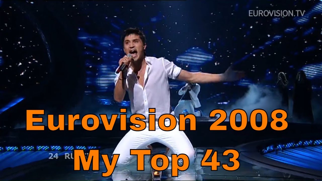 Eurovision 2008 🇷🇸- My Top 43 - YouTube