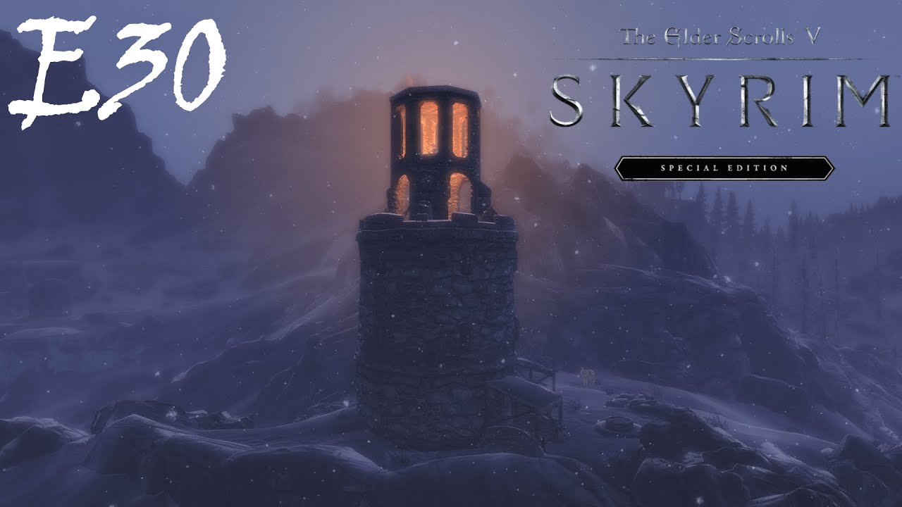 Skyrim // Frostflow Lighthouse // E30 - Blind Playthrough - YouTube