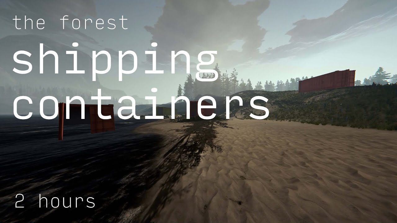 The Forest – Shipping Containers – 2 Hour Relaxing Ambient & Sounds ...