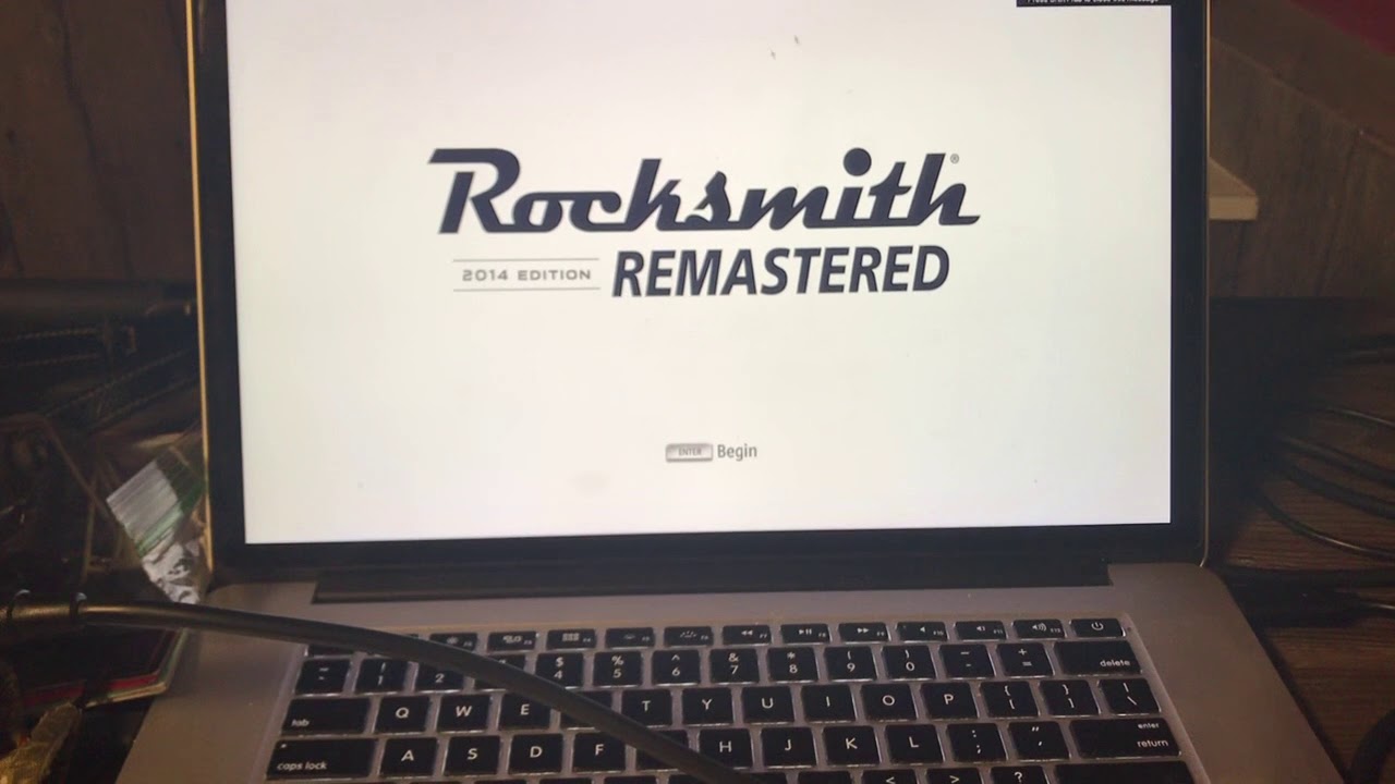 Rocksmith 2014 does not recognize my keystrokes on the keyboard - YouTube