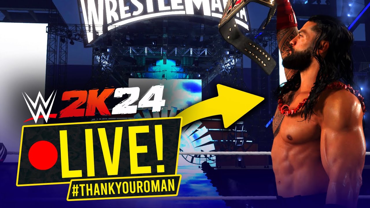 WWE 2K24 - Live Gameplay - YouTube