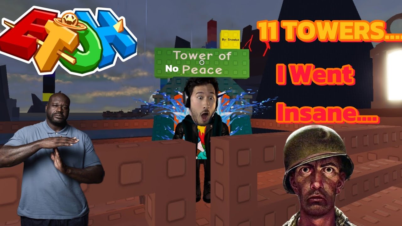11 CHAOTIC TOWERS!!! | Eternal Towers of Hell Jumbo Journey - Part 2 ...
